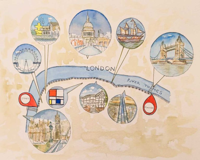The Ultimate London South Bank Walk: A Self-Guided Tour | BaldHiker