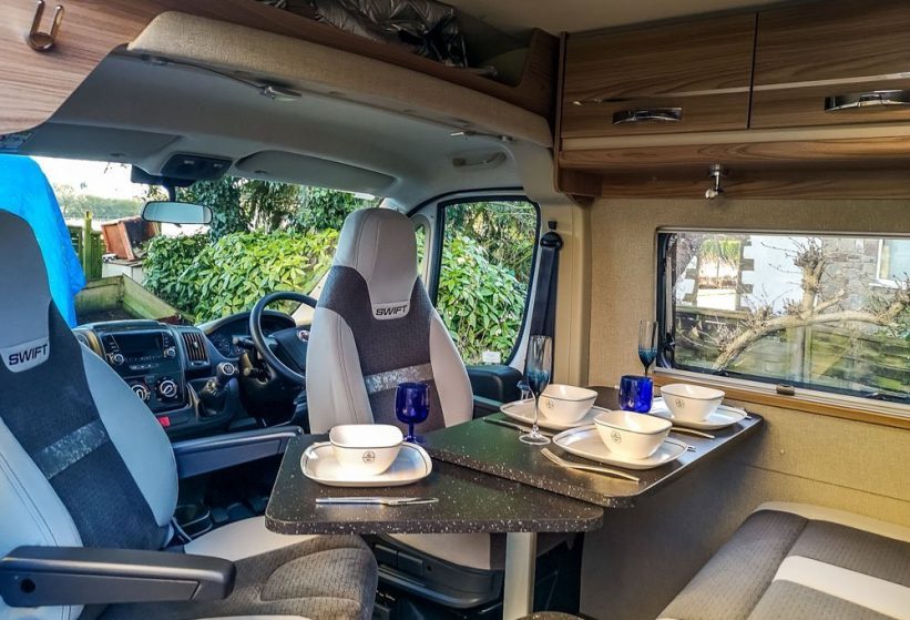Inside The Home From Home - Swift Select 184 Motorhome | BaldHiker