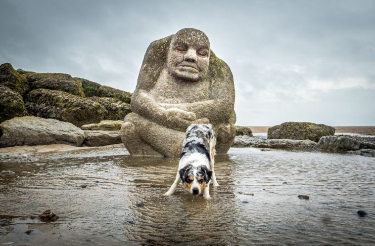 The Mythic Coast Art of Cleveleys Beach, Lancashire | BaldHiker