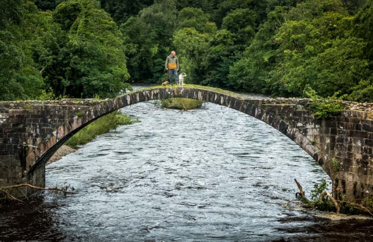Cromwell's Bridge, History Over The River Hodder, Lancashire | BaldHiker