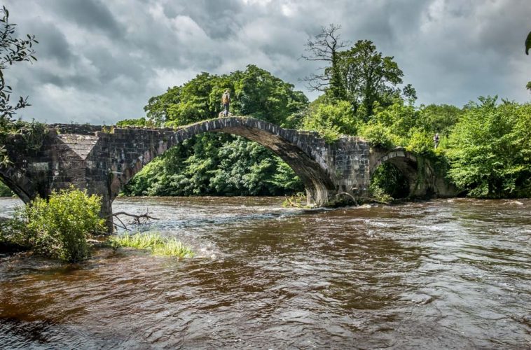 Cromwell's Bridge, History Over The River Hodder, Lancashire | BaldHiker