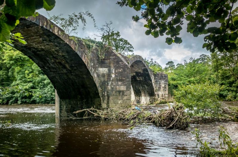 Cromwell's Bridge, History Over The River Hodder, Lancashire | BaldHiker
