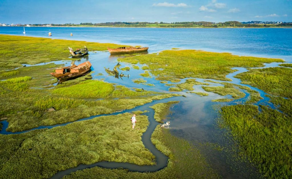 Walks Along The Wyre Estuary of Lancashire | BaldHiker