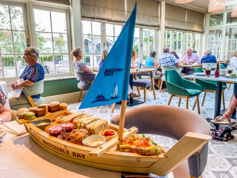 Whitstable Bay "High Tide" Afternoon Tea at The Marine Hotel in ...