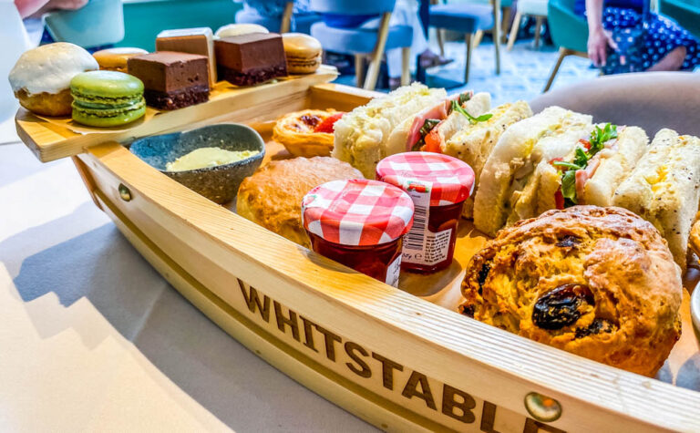 Whitstable Bay "High Tide" Afternoon Tea at The Marine Hotel in ...