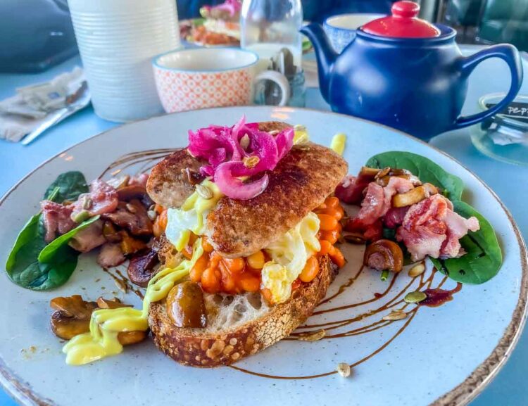 Breakfast At The Bus Cafe In Margate | BaldHiker