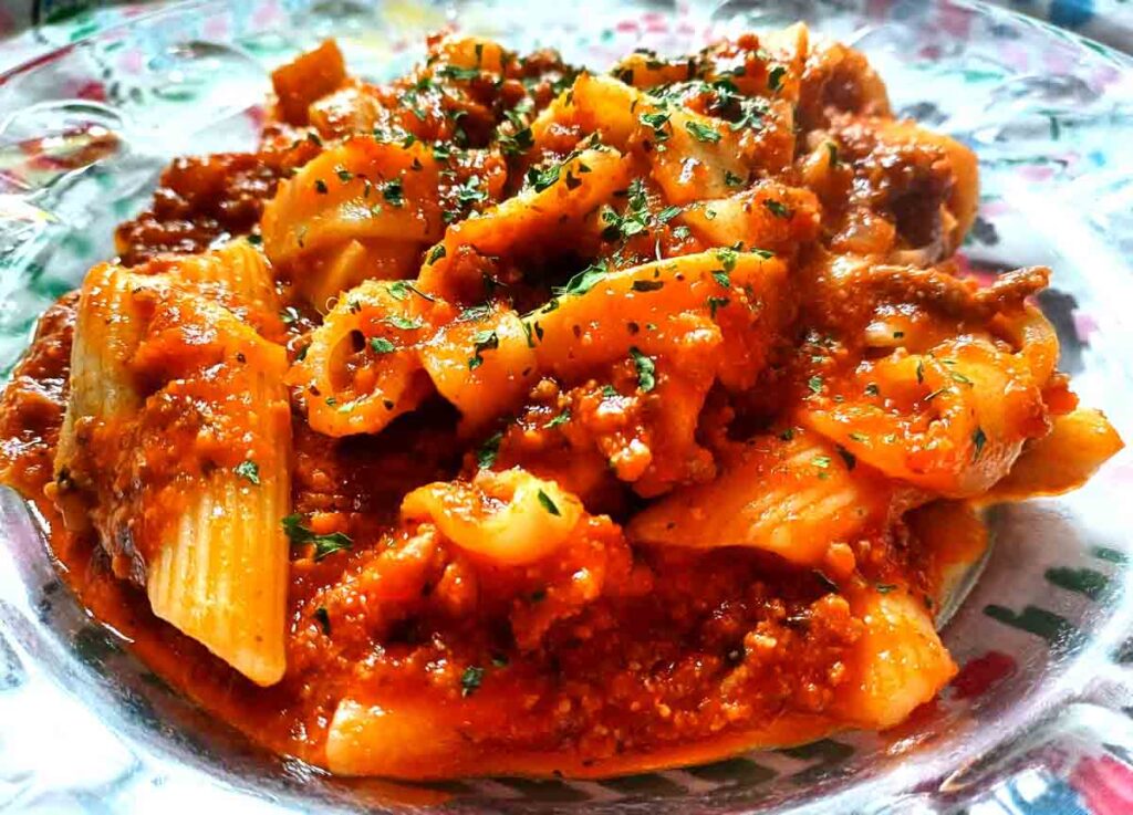 Easy Beef Ragu Pasta Recipe | BaldHiker