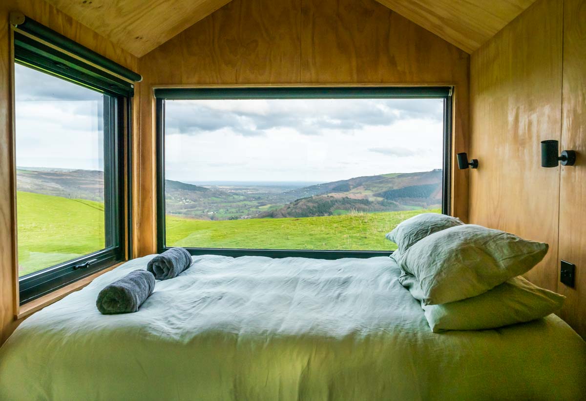 A Luxury Off Grid Cabin Stay Above Llangollen with Shacks | BaldHiker