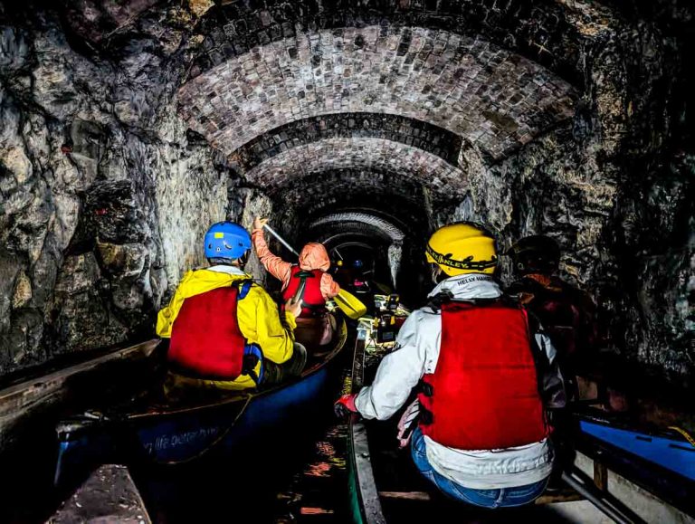 Canoeing Through Standedge Tunnel, The Longest, Highest, Deepest Canal ...