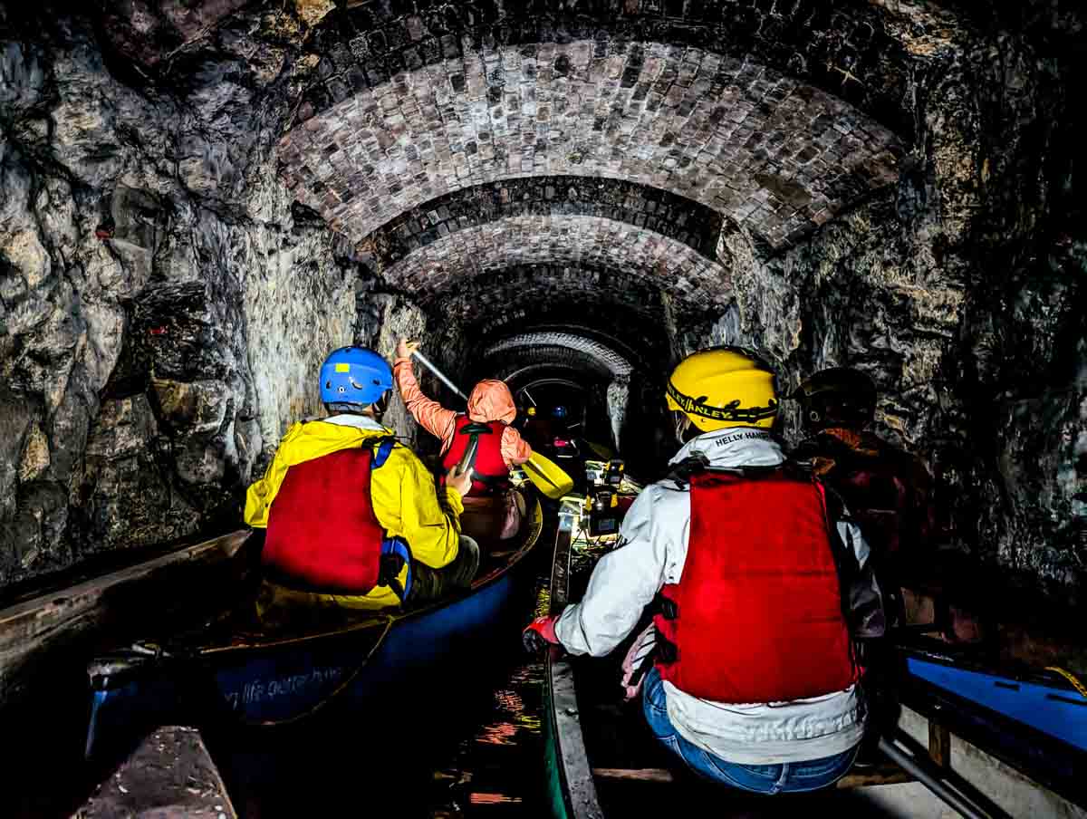 Canoeing Through Standedge Tunnel, The Longest, Highest, Deepest Canal ...