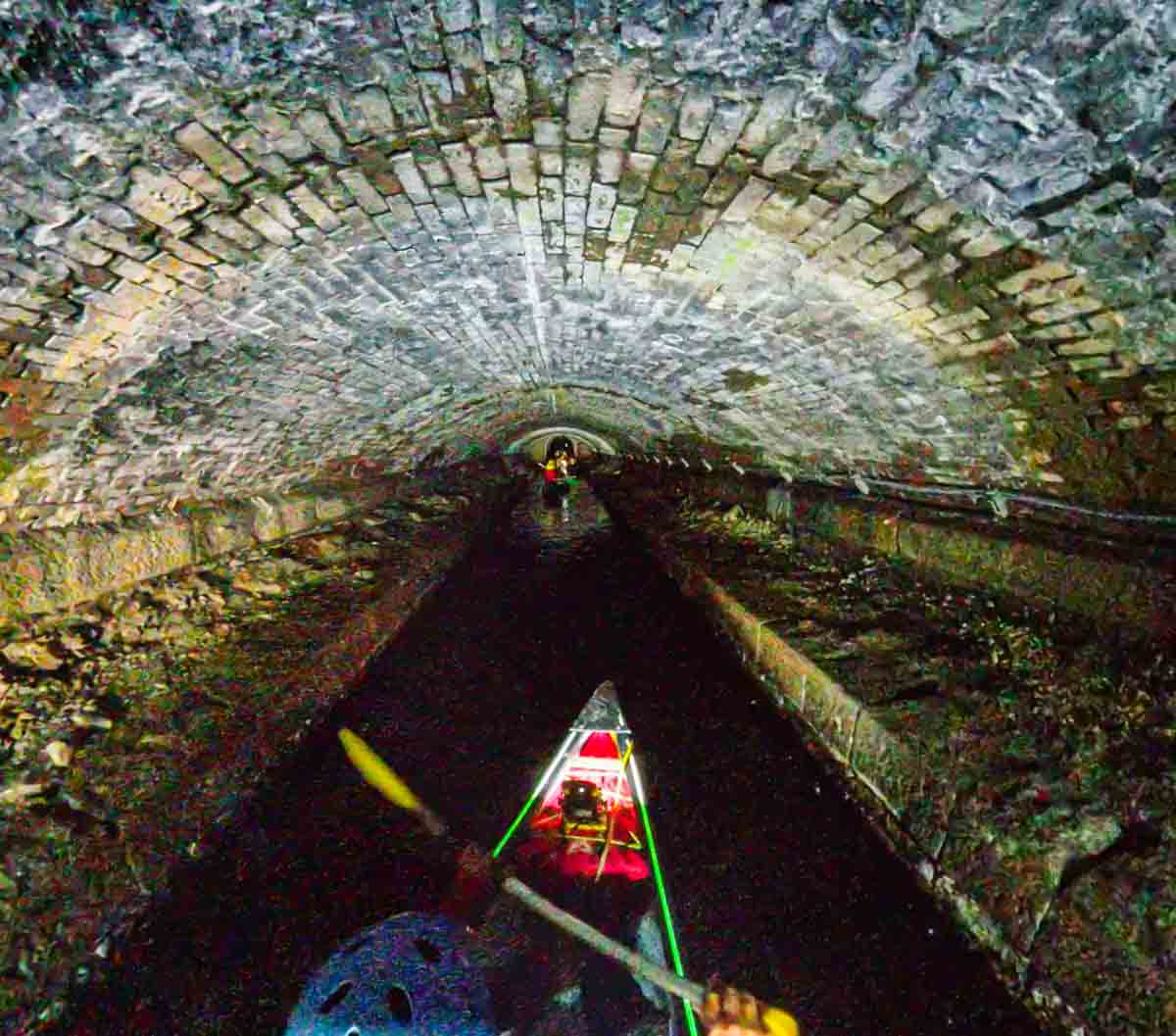 Canoeing Through Standedge Tunnel, The Longest, Highest, Deepest Canal ...