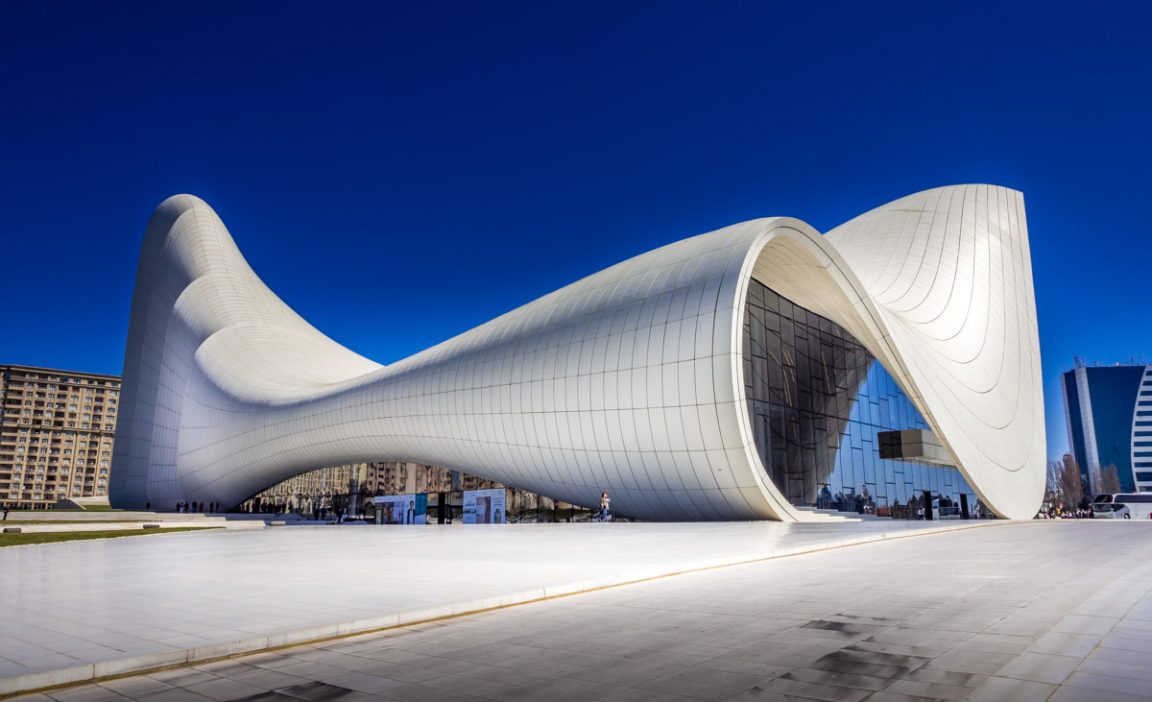 Azerbaijan - The Heydar Aliyev Centre of Baku | BaldHiker