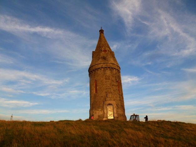 Hartshead Pike – The Edge of the Pennines at Dusk | BaldHiker