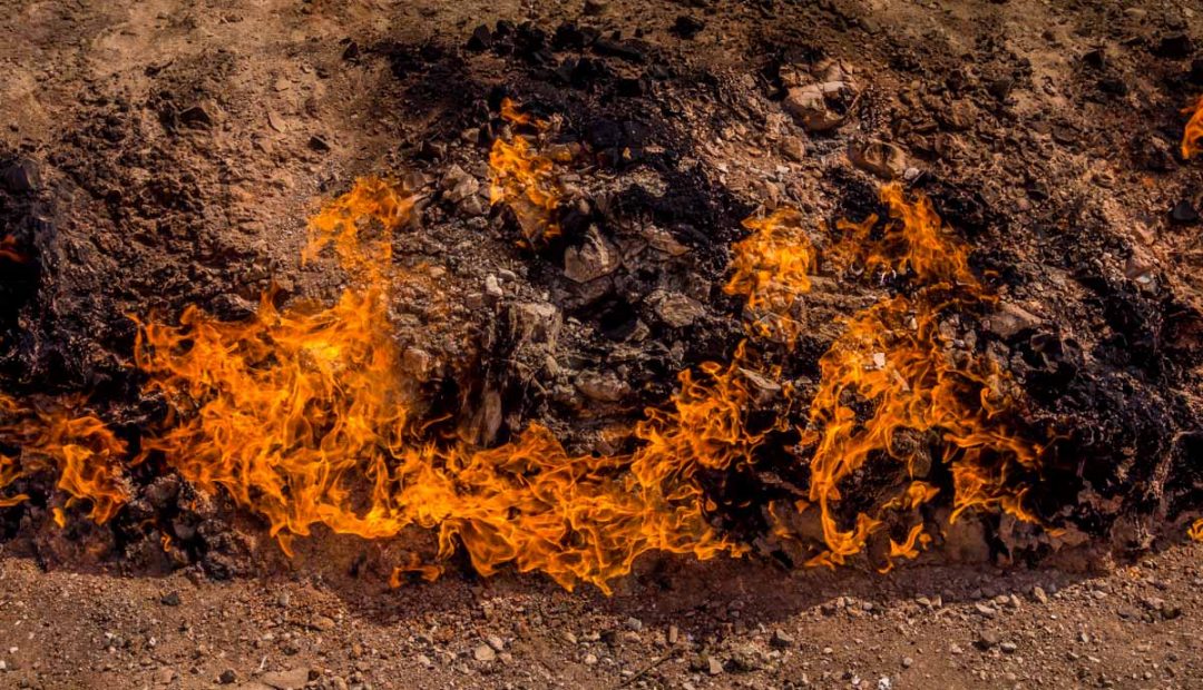 Yanar Dag, The Burning Mountain of Azerbaijan | BaldHiker